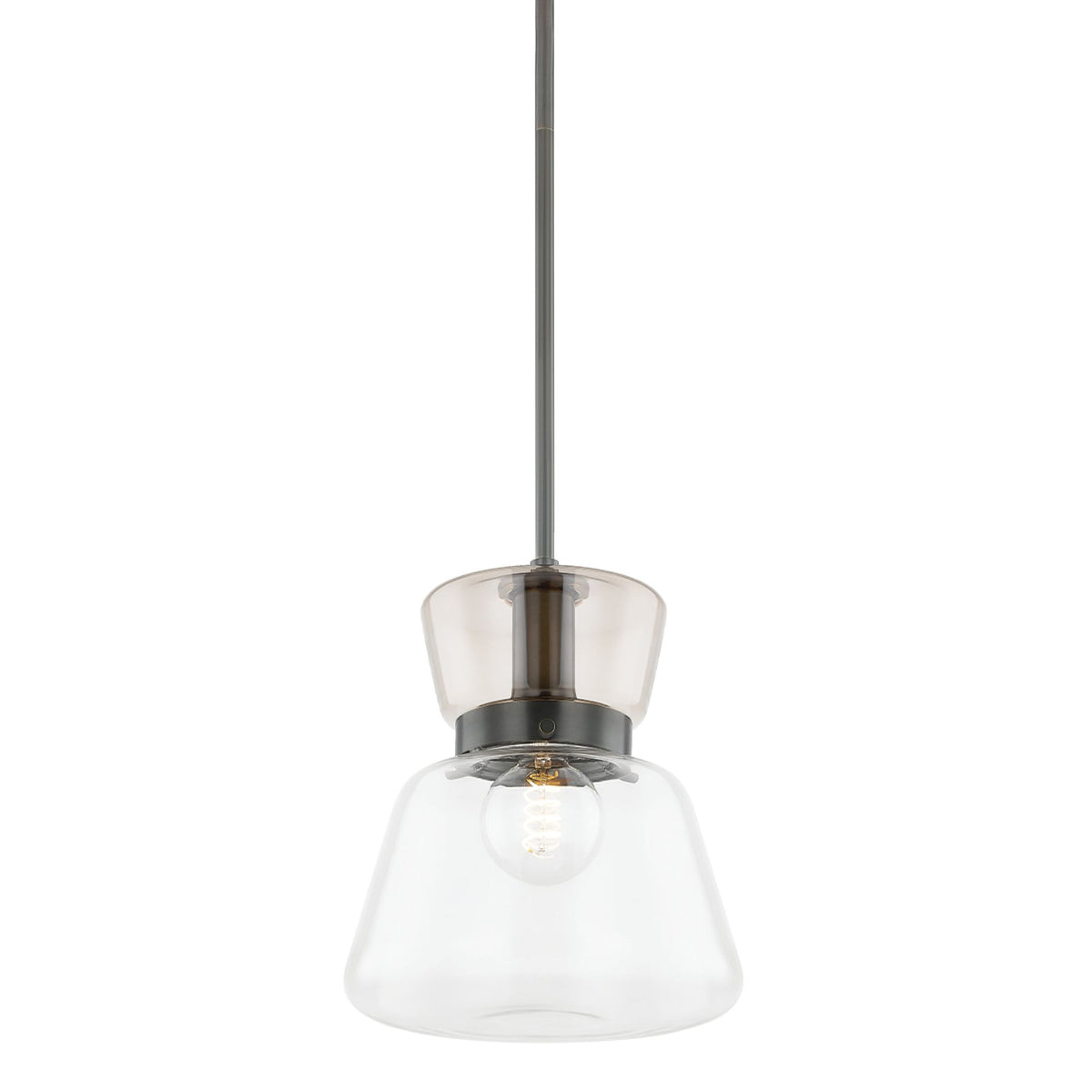 Elodie 1 Light Pendant In True Bronze 10l X 10w X 11 5h