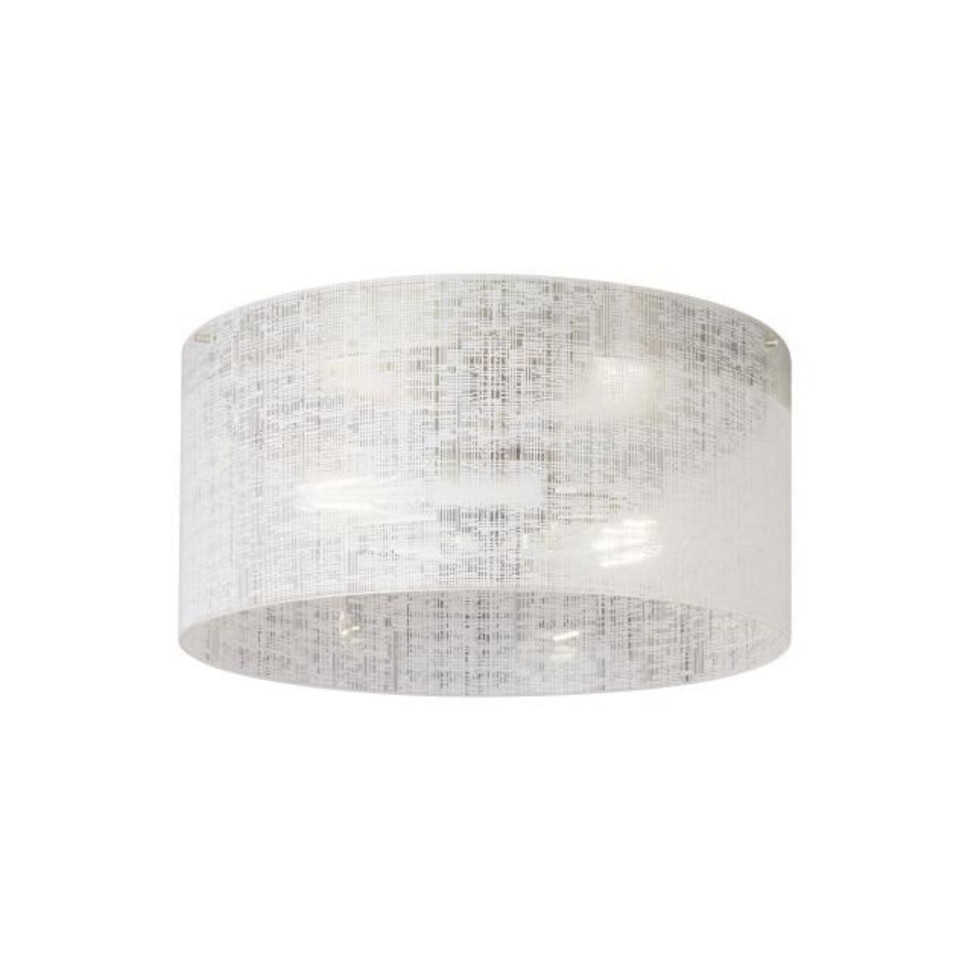 Vetra Flush Flush & Semi-Flush Mount 2-Light Satin Nickel