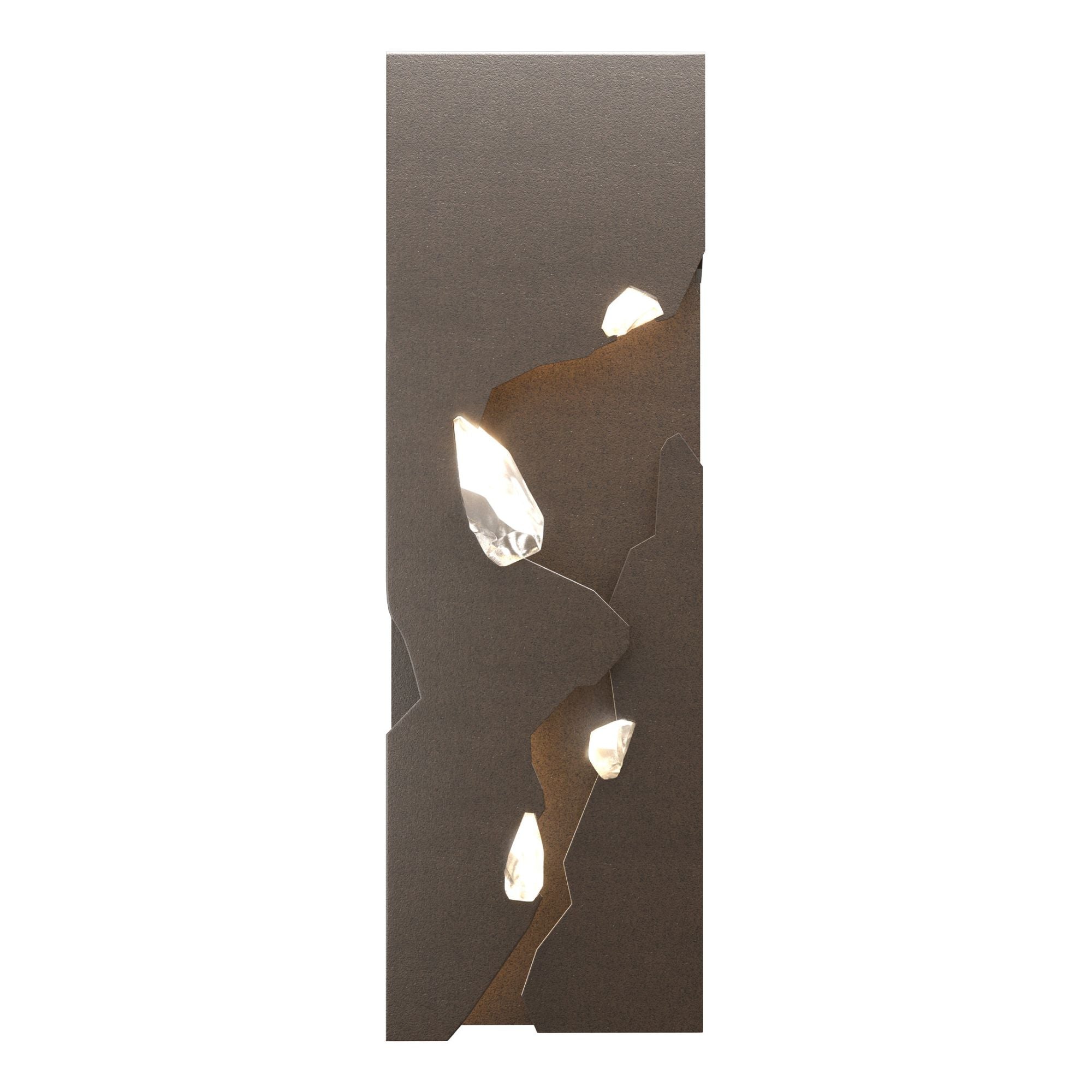Trove LED Sconce Crystal LED in Oil Rubbed Bronze