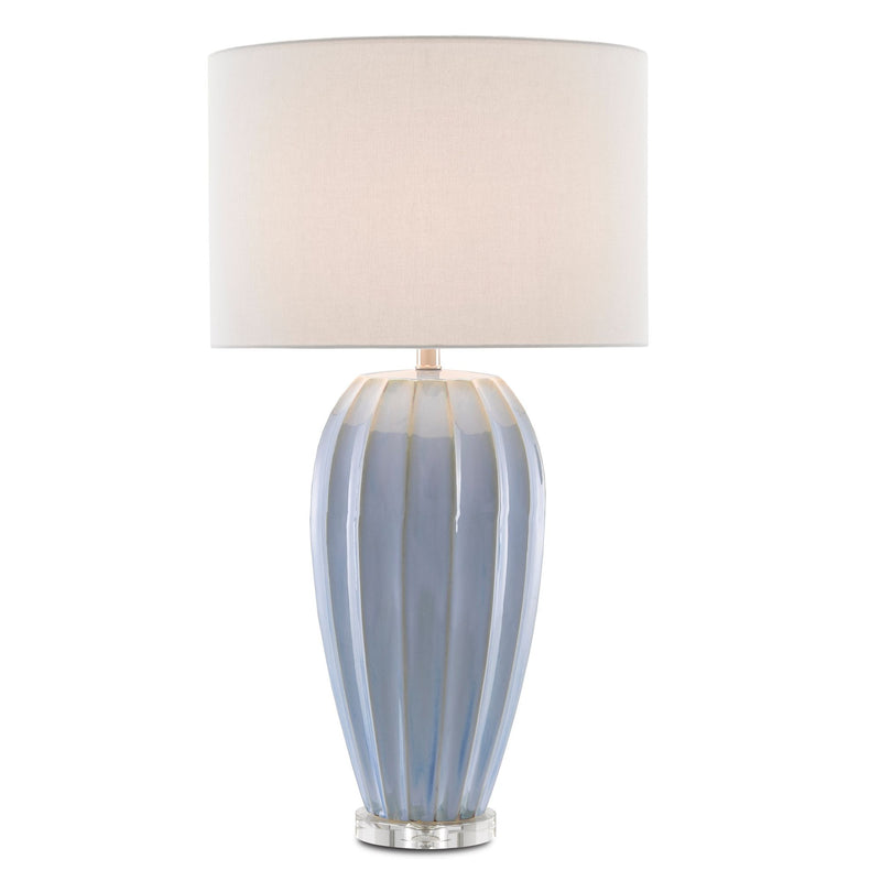 Bluestar Blue Table Lamp - Light Blue/Clear