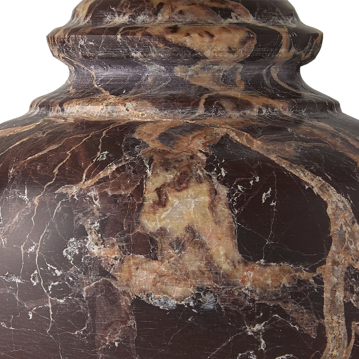 Piccolo Brown Mini Table Lamp - Oxblood