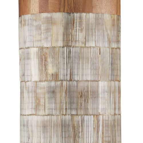 Hyson Table Lamp - Natural/Brass