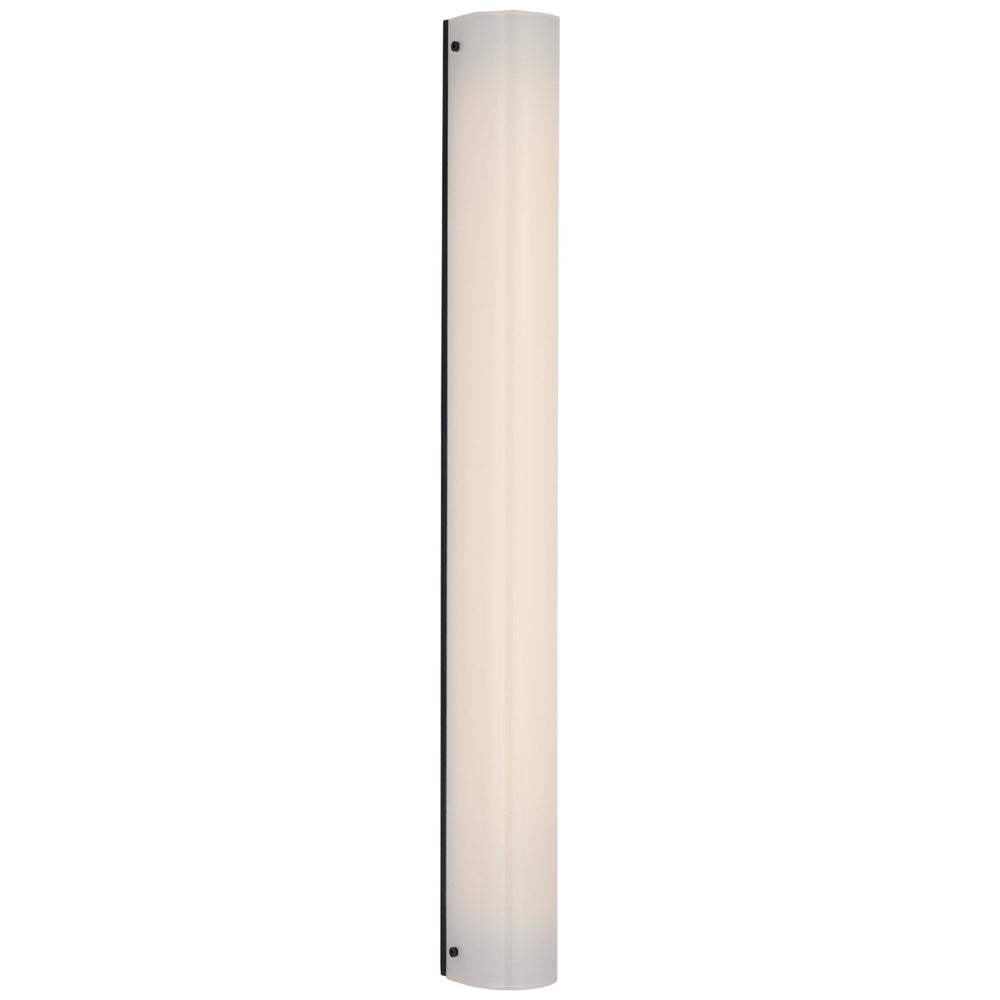 Barbara Barry Penhold 30" Bath Light in Bronze with White Glass Wall L