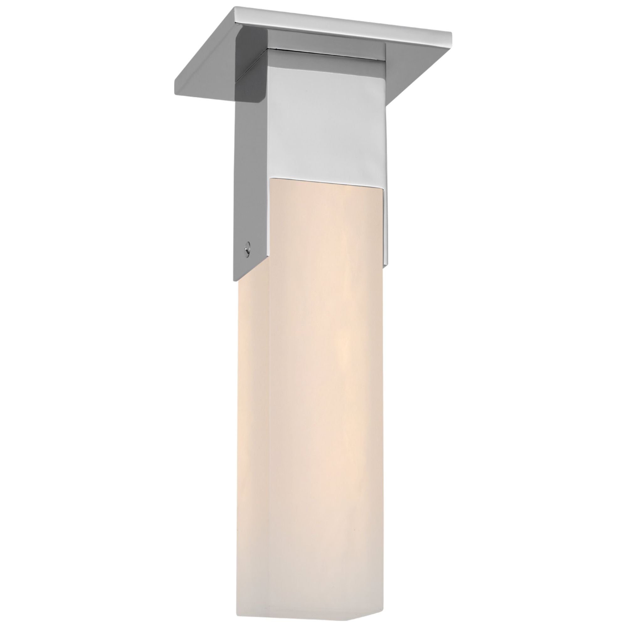 Kelly Wearstler Covet Monopoint Flush Mount in Polished Nickel with Al