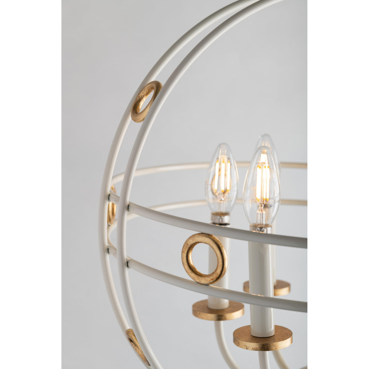 Jade 3-Light Flush Mount in Gold Leaf 15.75L x 15.75W x 4.5H