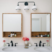 Reese 3-Light Bath and Vanity in Old Bronze 26.75W x 11.25H