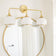 Reese 3-Light Bath and Vanity in Aged Brass 26.75W x 11.25H