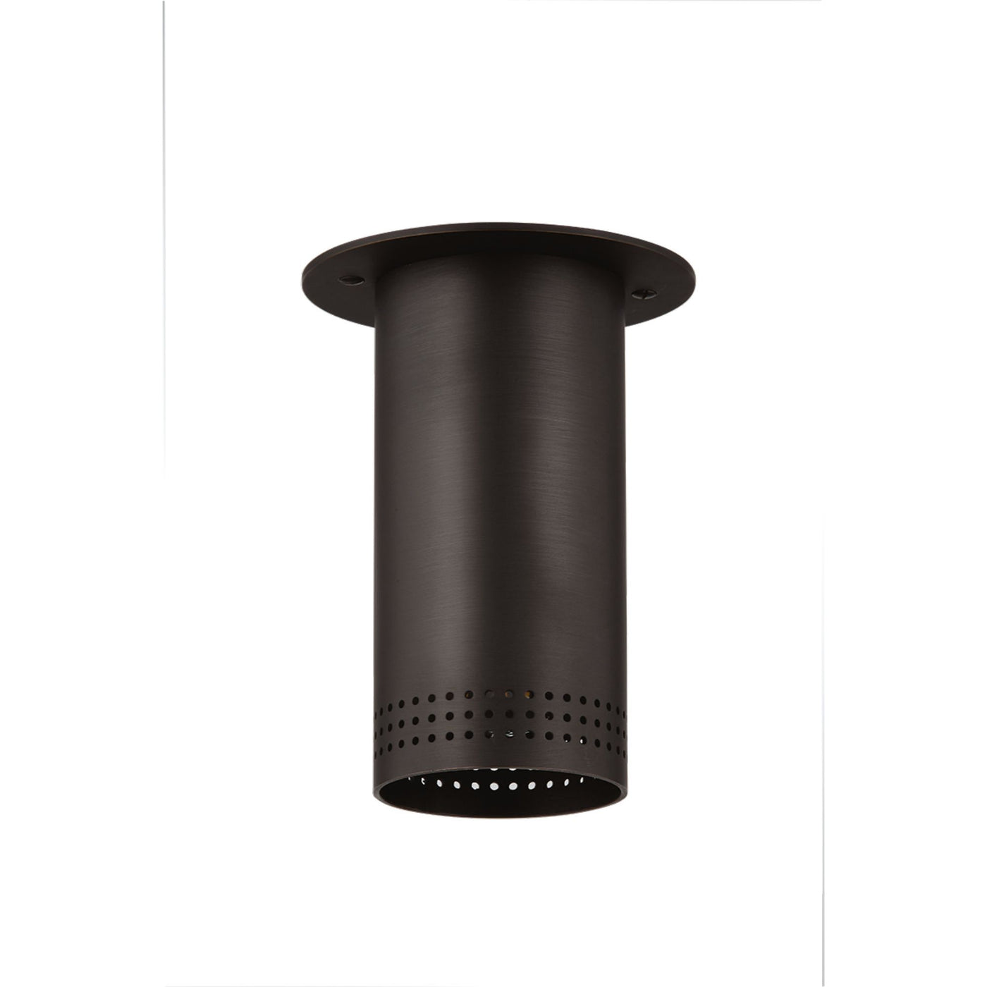 Berg Flush Mount 1-Light LED in Bronze 4.75L x 4.75W x 6.25H