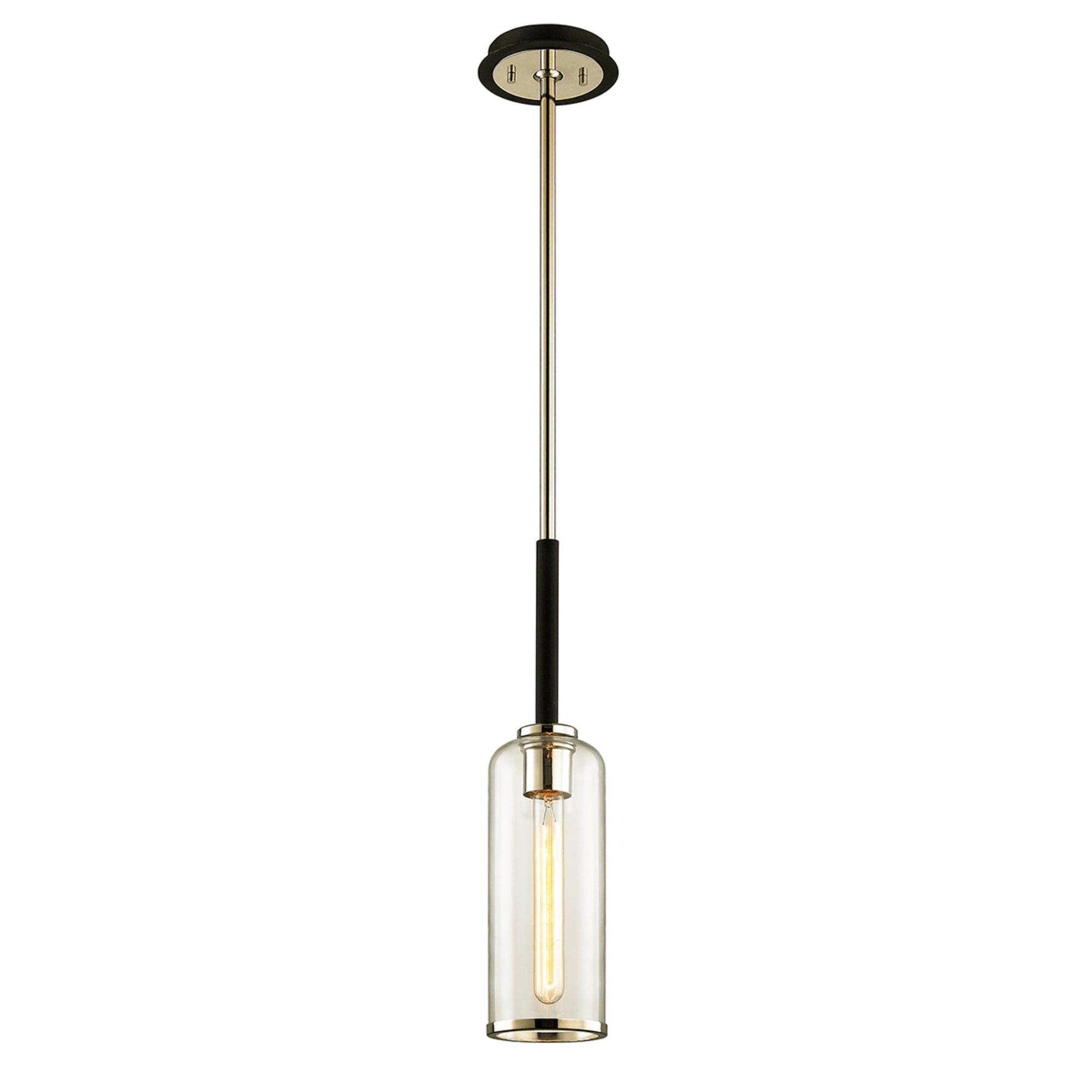 Aeon Pendant 1-Light LED in Textured Black 4.75L x 4.75W x 20H