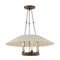 Archive 3-Light Chandelier in Bronze by Lauren Liess 25W x 10H
