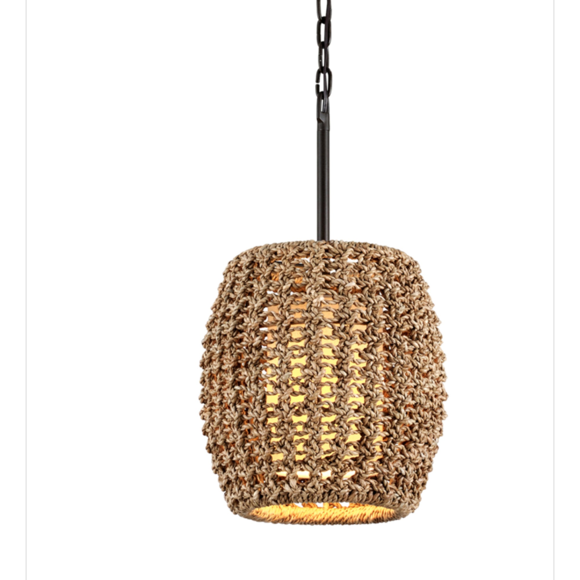 Conga Pendant 1-Light LED in Bronze 12L x 12W x 15.25H