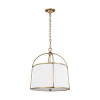 Chapman & Myers Stonington Hanging Shade in Antique Gild