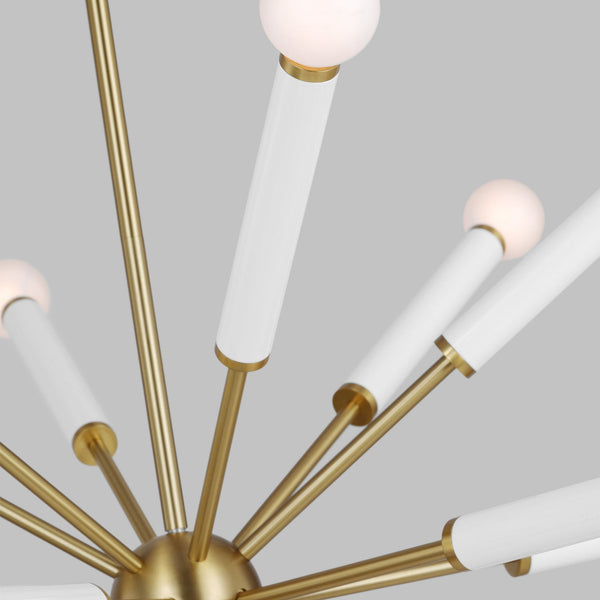 kate spade new york Monroe Full Chandelier in Burnished Brass – Foundry ...