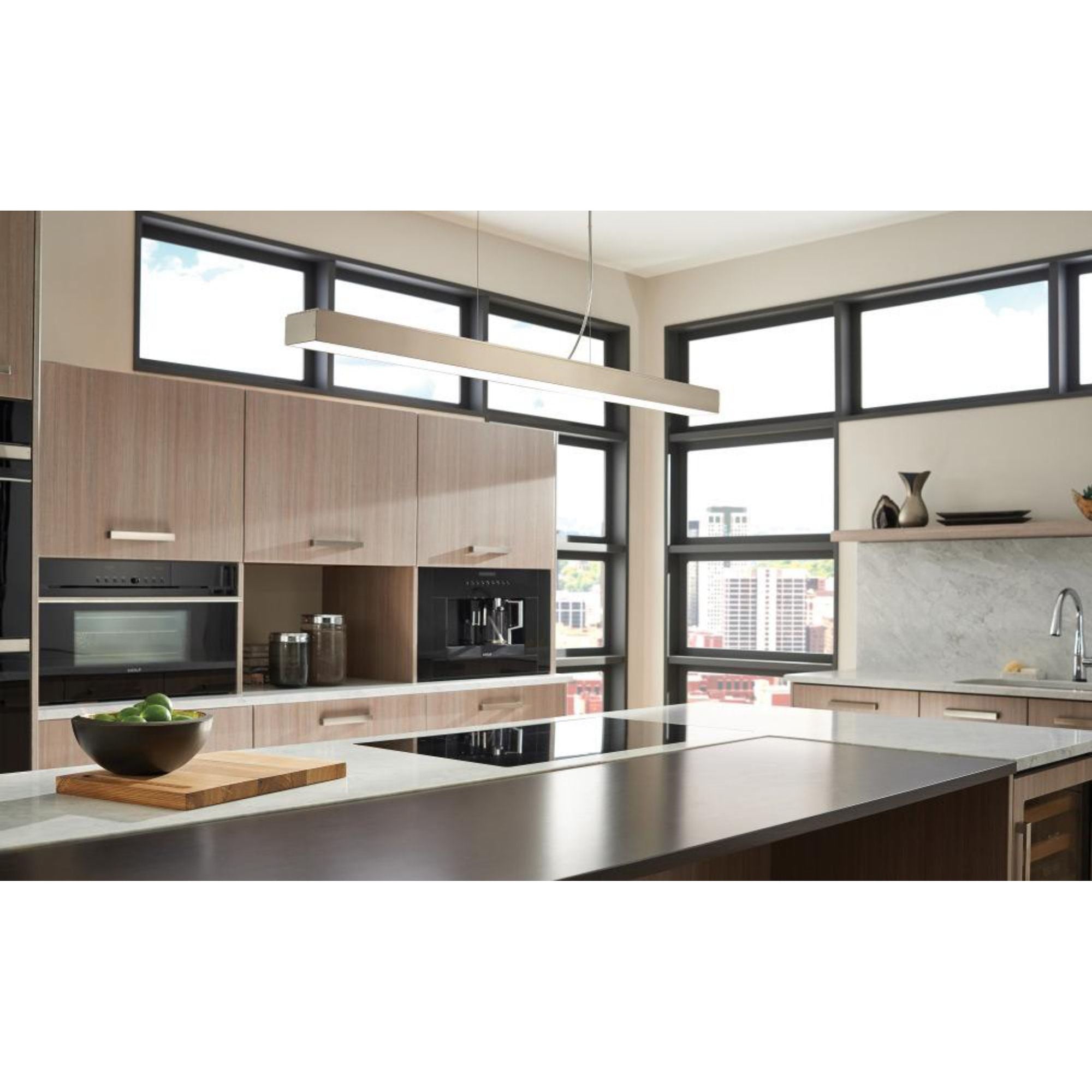 Knox Linear Suspension Linear Suspension 1-Light LED 3000K Black