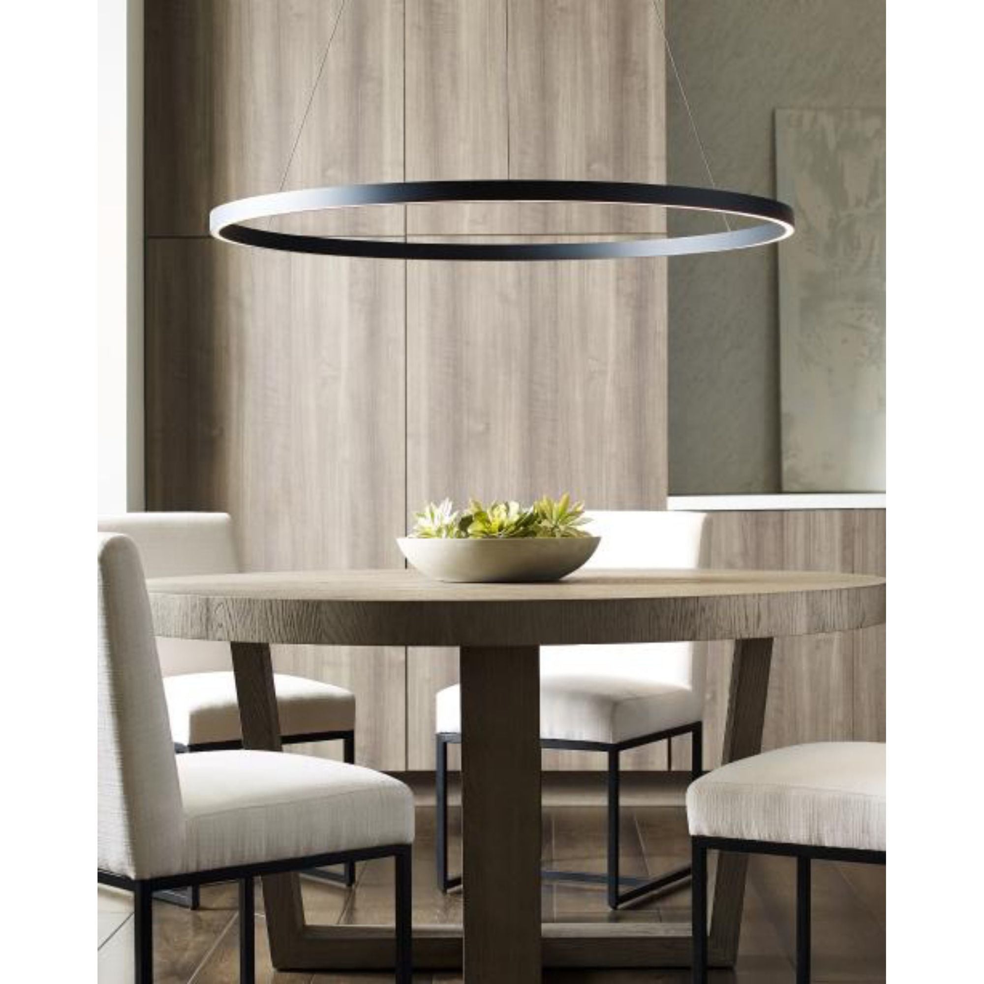 Fiama 48 Suspension Flush & Semi-Flush Mount 1-Light LED 3000K Matte B