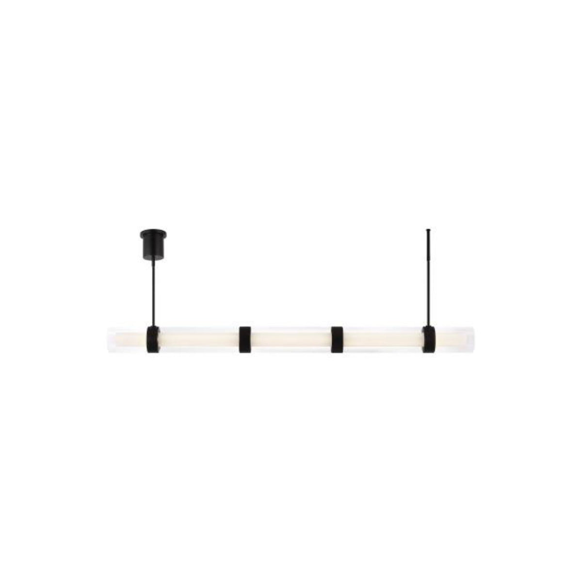 Wit Linear Suspension Linear Suspension 1-Light LED 3000K Black by Sea