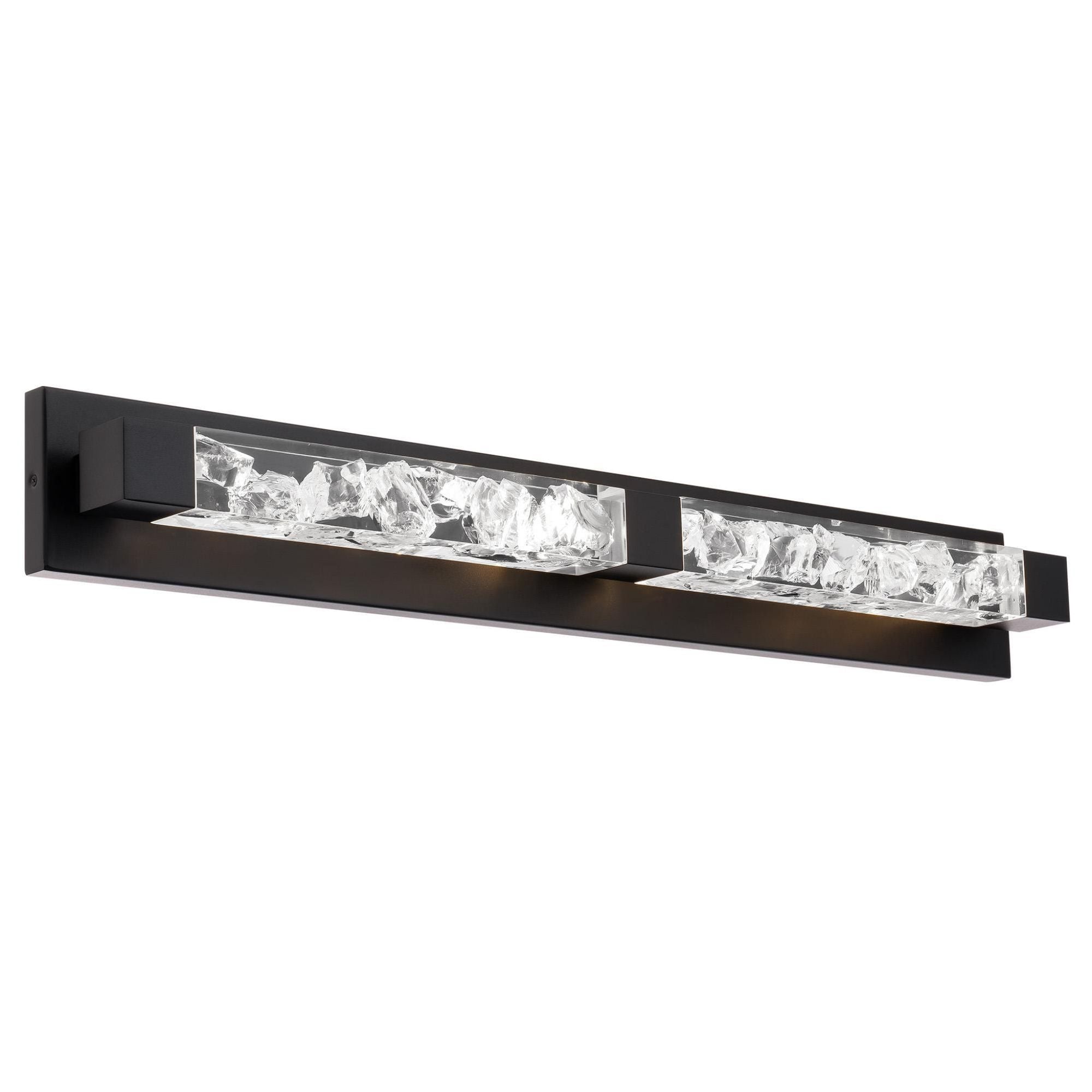 Terra 34in LED Bath Vanity & Wall Light 3000K in Black